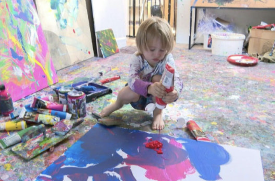 Toddler Being Called A ‘Mini-Picasso’